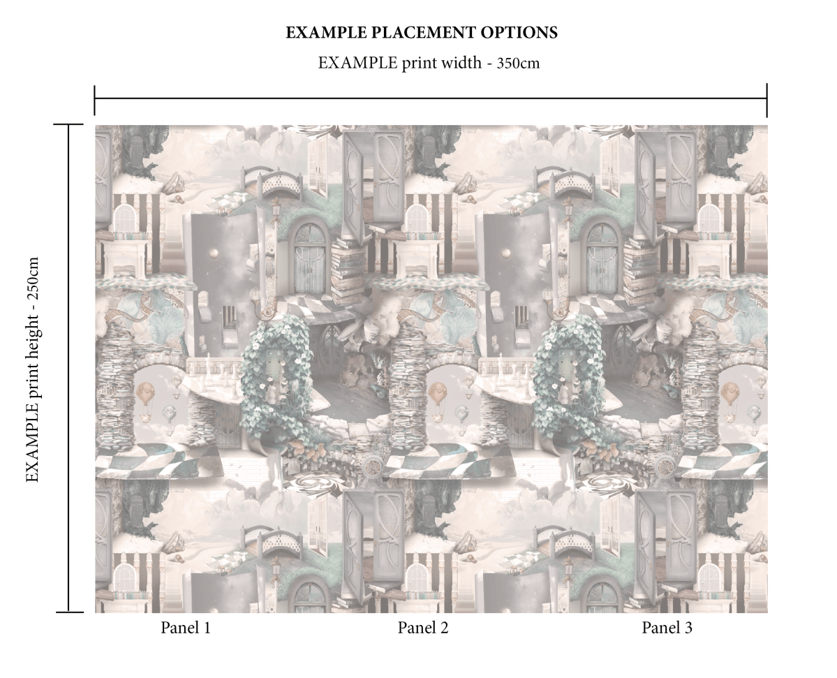 Unique designer statement interior wallpaper