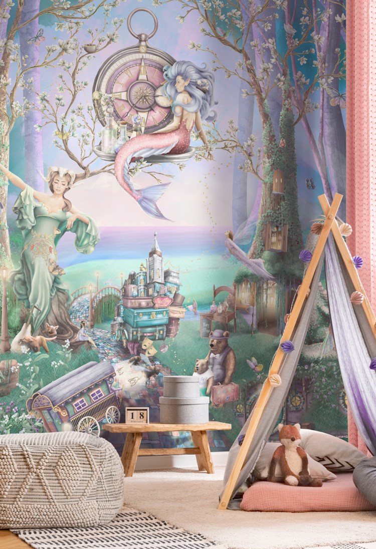 Fairy Forest Wallpaper Mural
