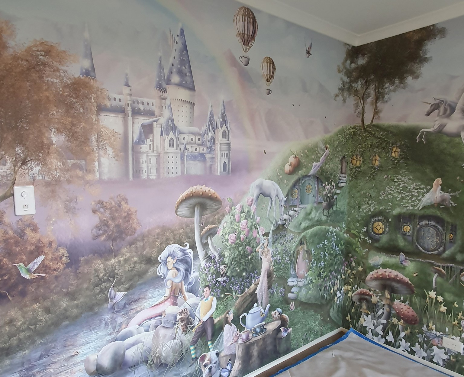 Custom and bespoke wallpaper / wall mural from Sydney Australia