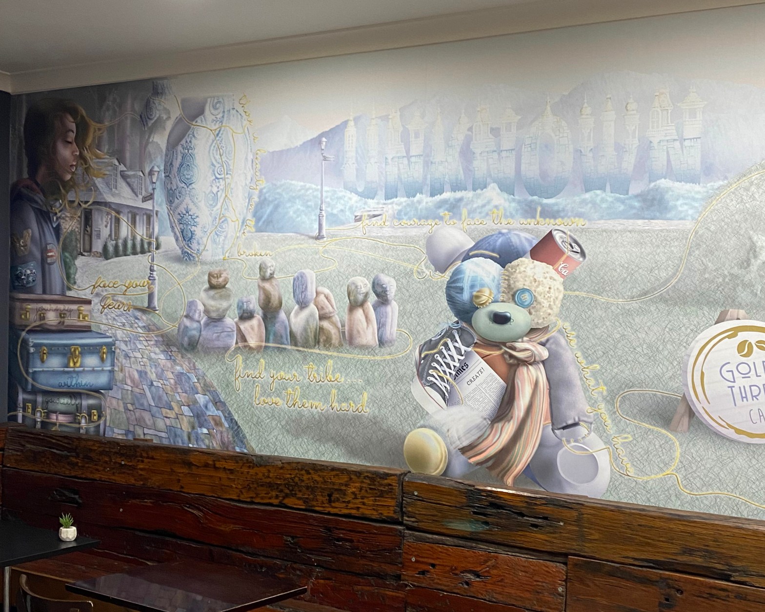 Custom and bespoke wallpaper / wall mural from Sydney Australia