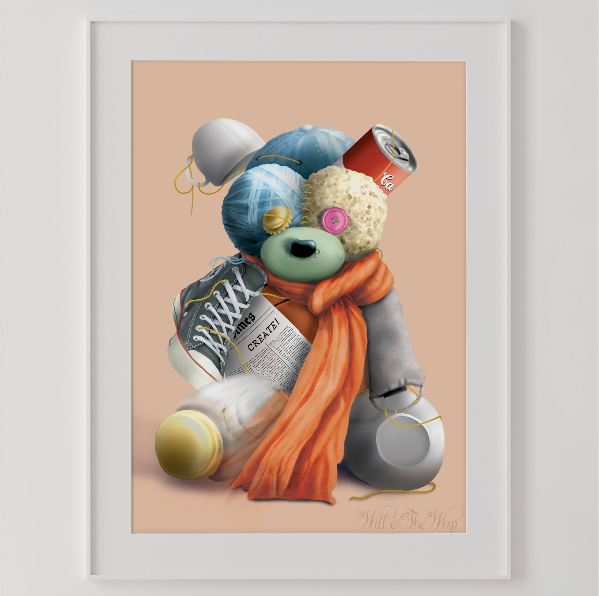 Flying Wizard Print