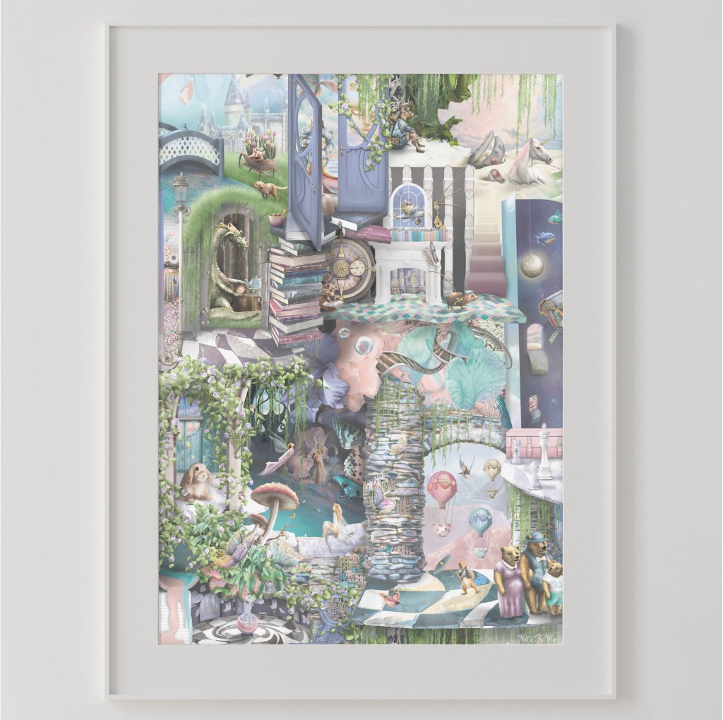 The Storybook - Girls Nursery Fairytale Print